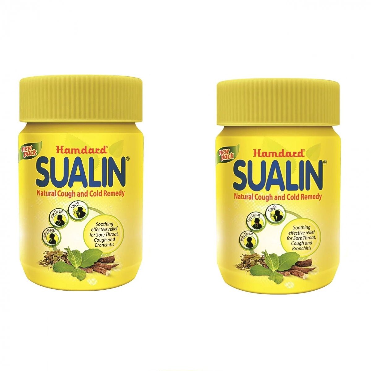 БАД Суалин "Хамдард" (Sualin "Hamdard") - от кашля, простуды и гриппа, 60 таб (1035мг)