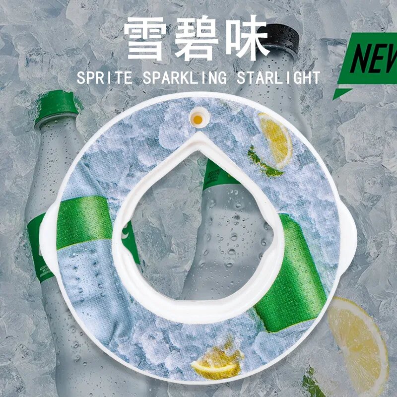 Кольца для Sprite, изумрудные, из тритана