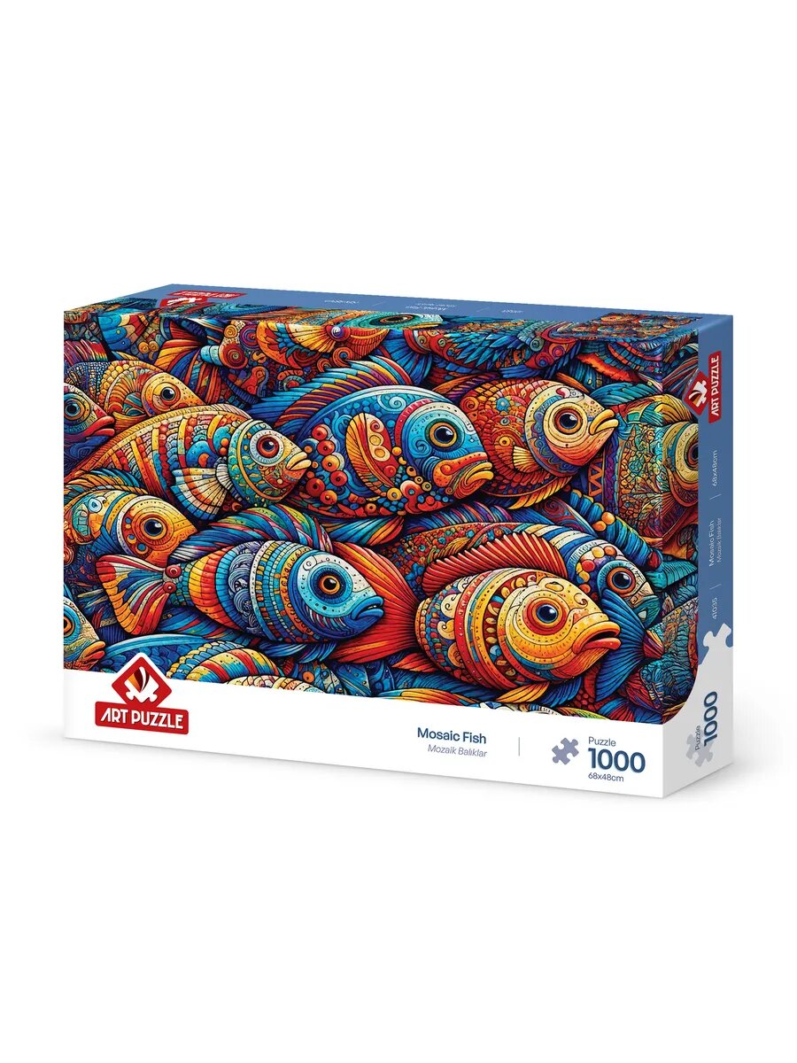 ART PUZZLE Рыбка из мозайки 1000 дет.
