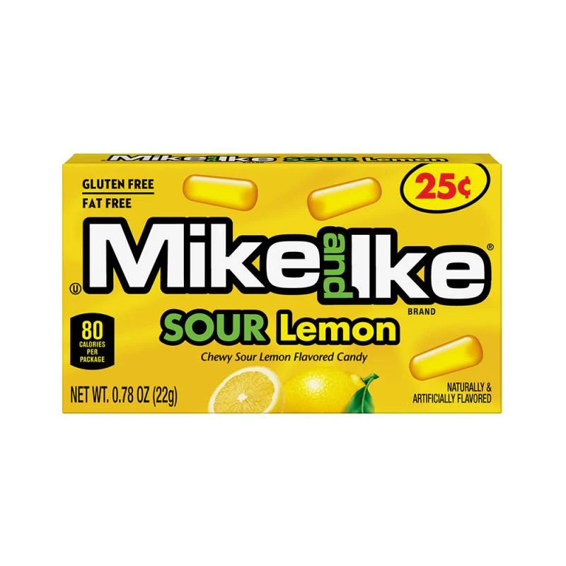 Жевательные конфеты Mike and Ike ourLemon 22г