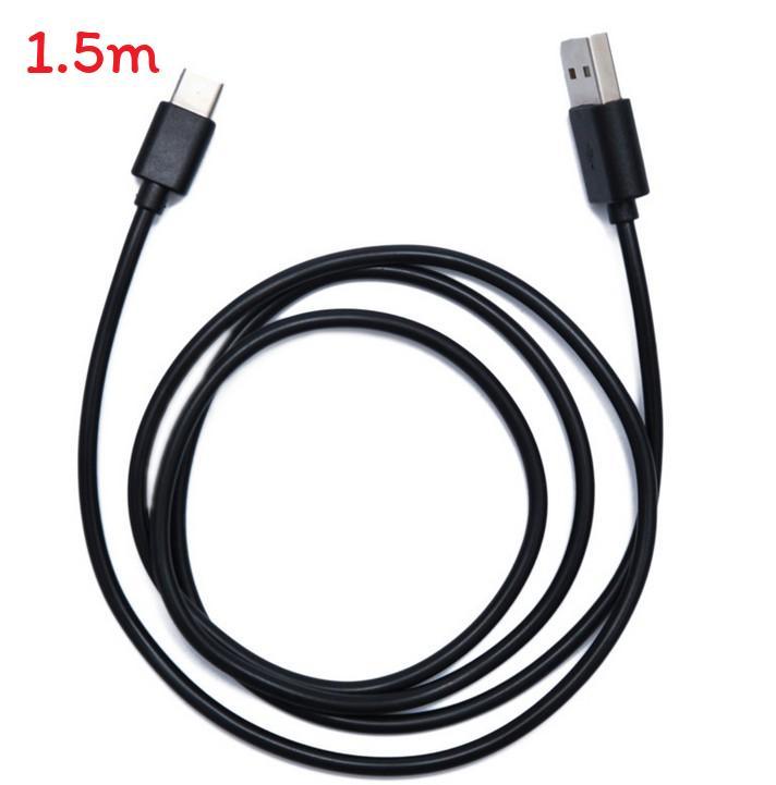 Usb typec зарядный кабель с прочным pvc для ежедневной подзарядки телефона black 2