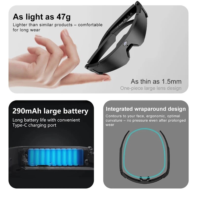 OnePlus AI Smart Glasses 8K — фото 1