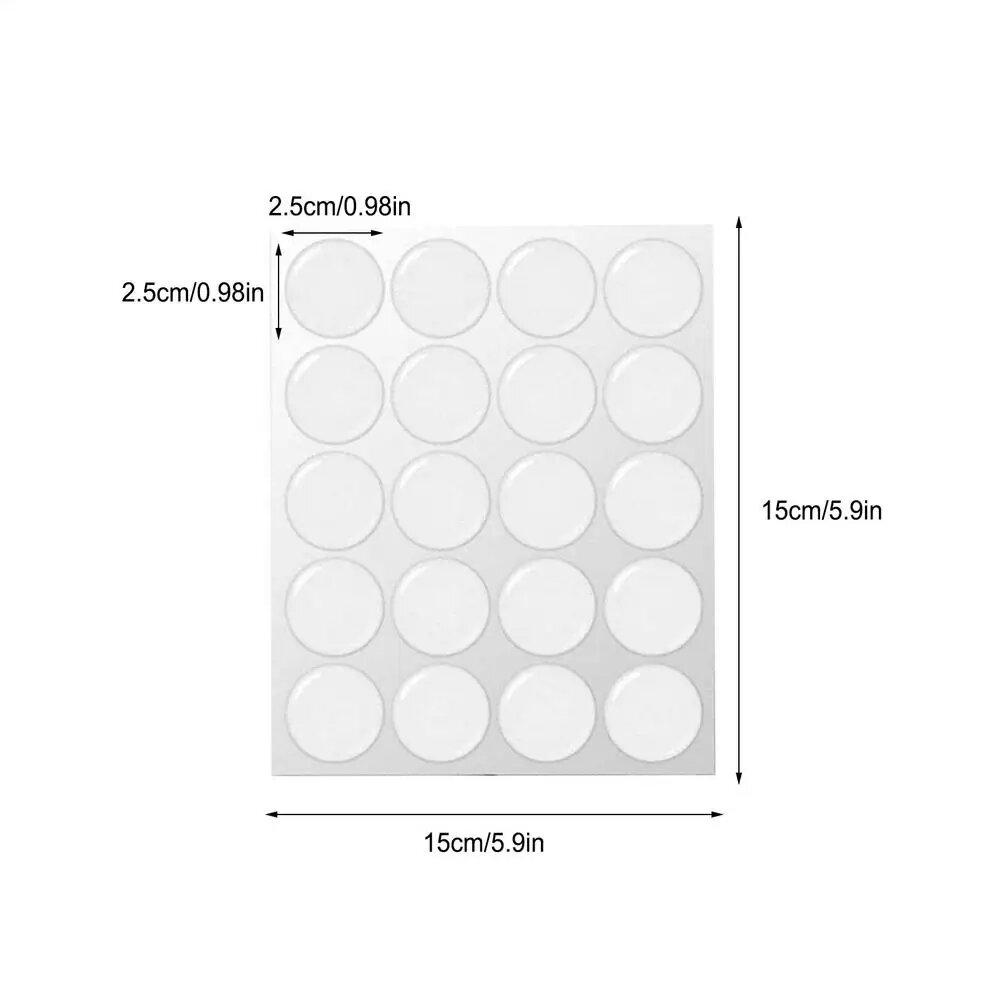 3D-наклейки из смолы, Цвет B, 2.5см, 15шт