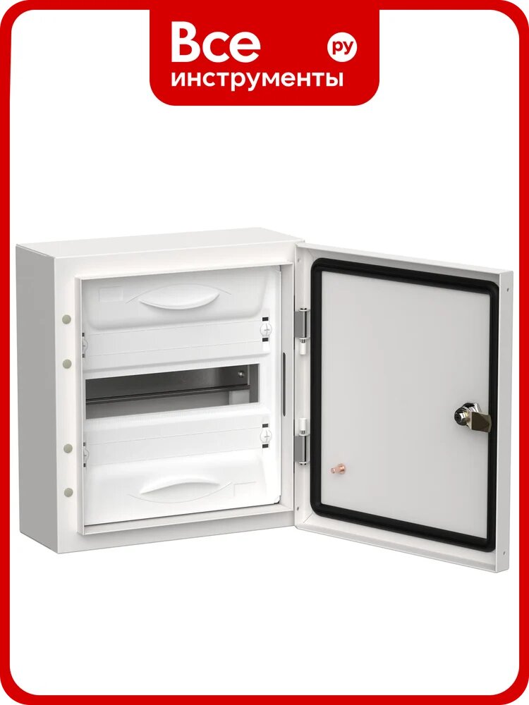 Корпус IEK Titan 5 щрн-12 (1x12) 335x310x140, ip54, белый, металлический TI5-50-N-012-54