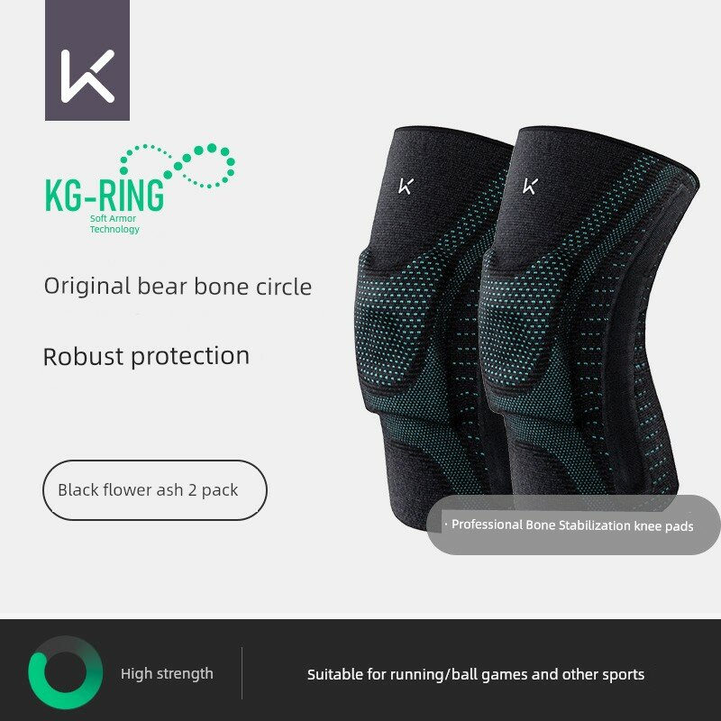 Колготки для коленей Keep с усиленной защитой, черный, 2 шт, размер S для окружности колена 32-36 см