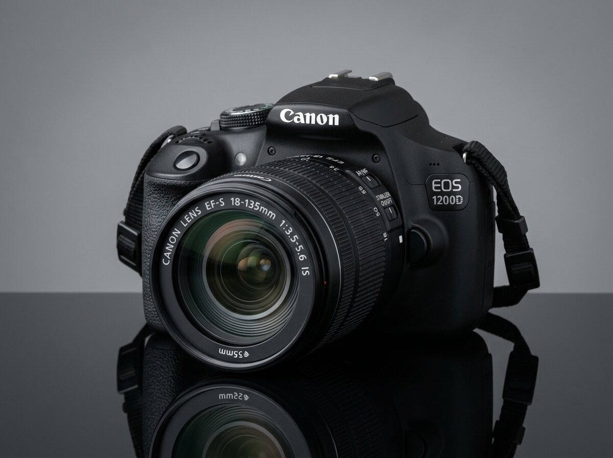 Зеркальный фотоаппарат Canon EOS 1200D Kit Lens 18-135 mm IS