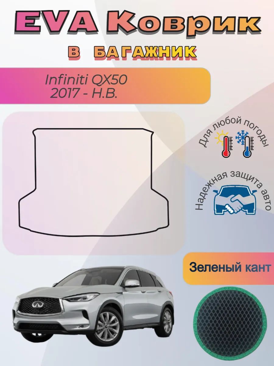 EVA коврик в багажник Infiniti QX50 II 2017 - Н. В. Инфинити