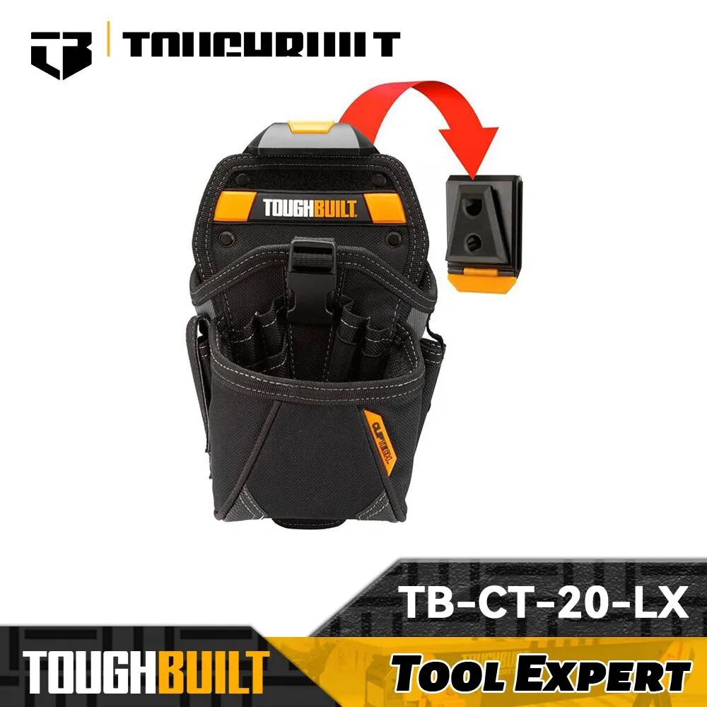 Большая сумка для аккумуляторной дрели ToughBuilt, поясная сумка TB-CT-20-LX