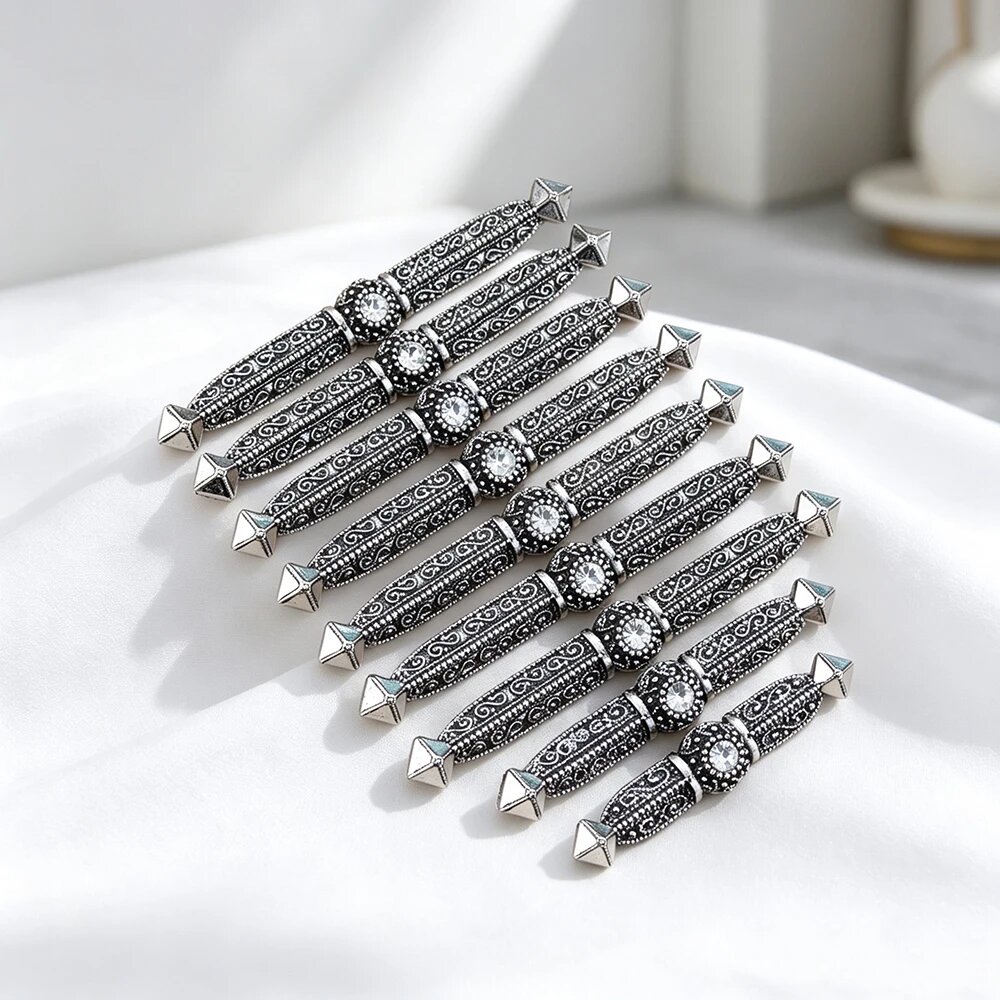 Sunspicems Винтажный Турецкий Нагрудник BT539XJ BT539XJretro silver