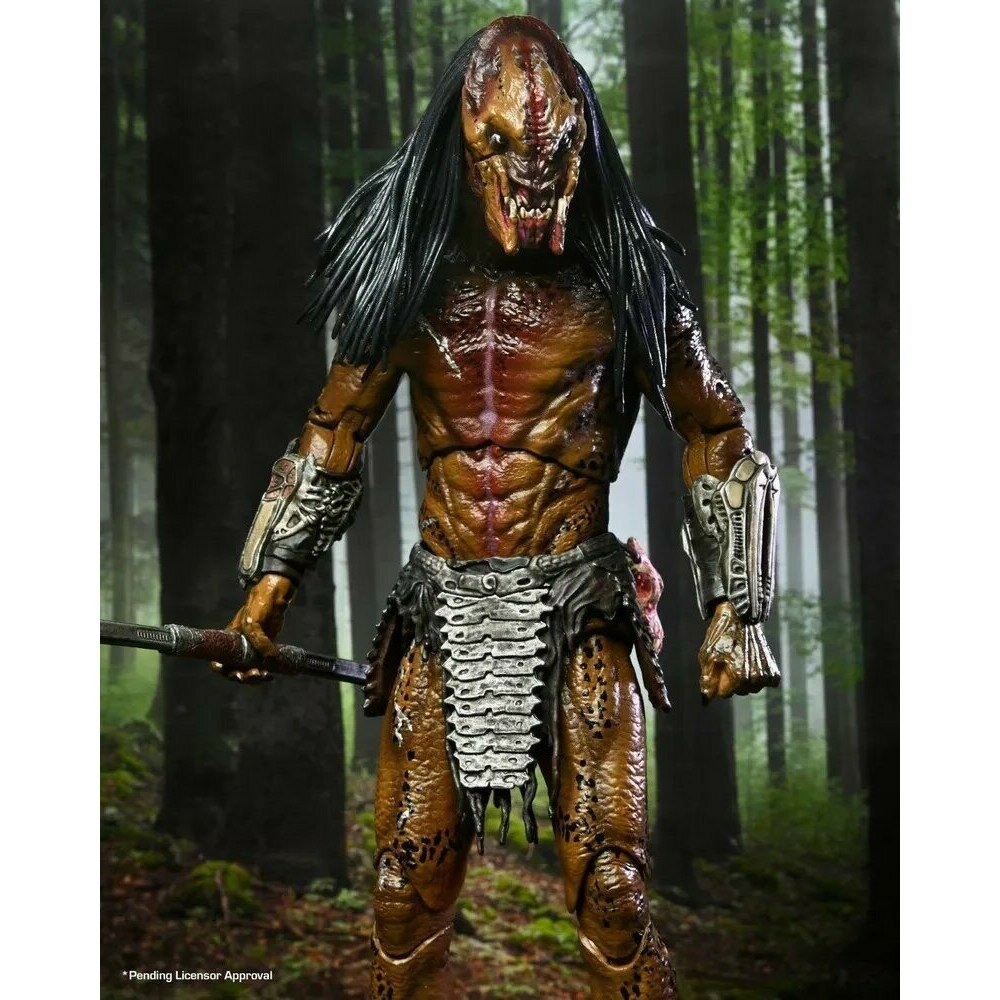 KNOW EASY-Фигурка Хищник Predator от NECA51725 Prey Action Figure Ultimate Feral Predator высота 18cm
