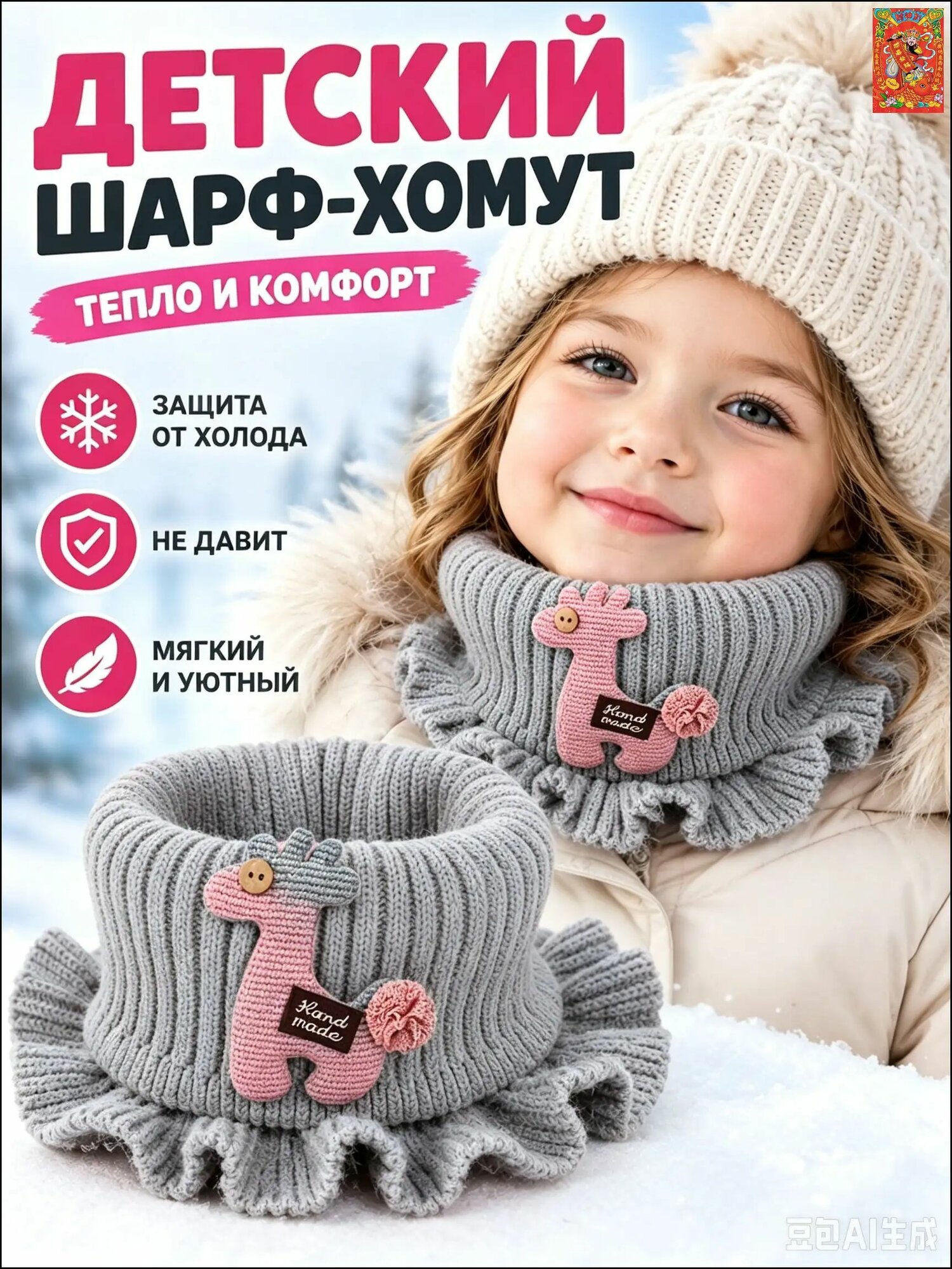 Снуд для детей