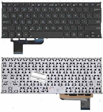 Клавиатура для ноутбука Asus X201, X201E, X202, X202E, S200, S200E черная
