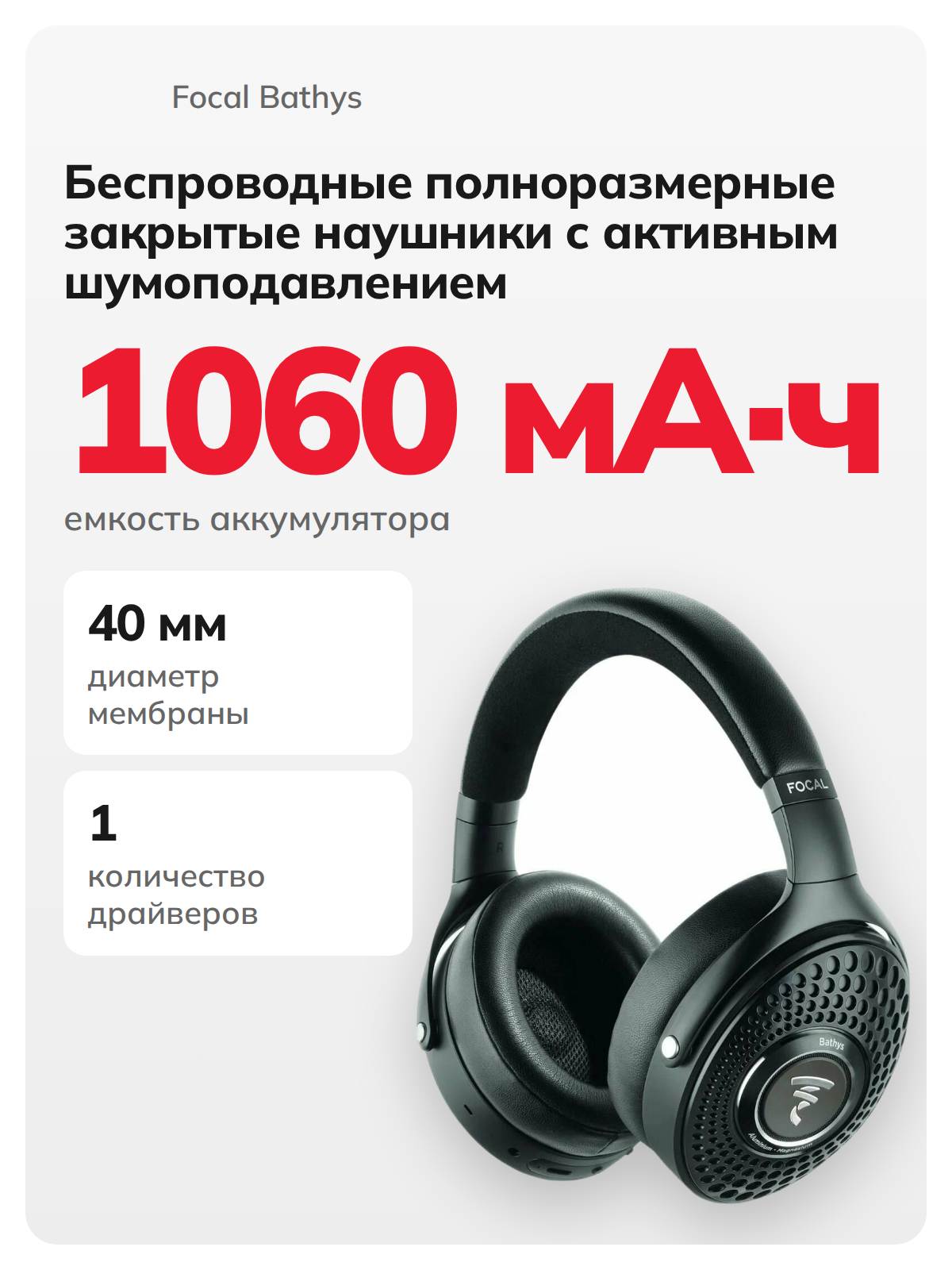 Focal Bathys Deep Black