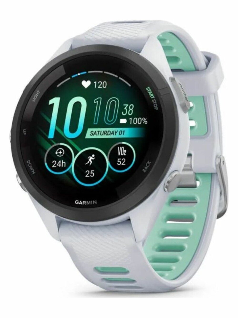 Спортивные часы Garmin/ForeRunner 265S/ Whitestone/Смарт-Часы для бега/Wearables