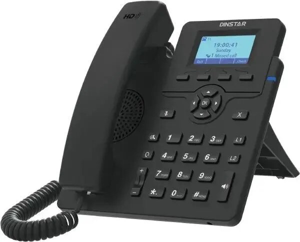 Проводной IP телефон DINSTAR C60U-W