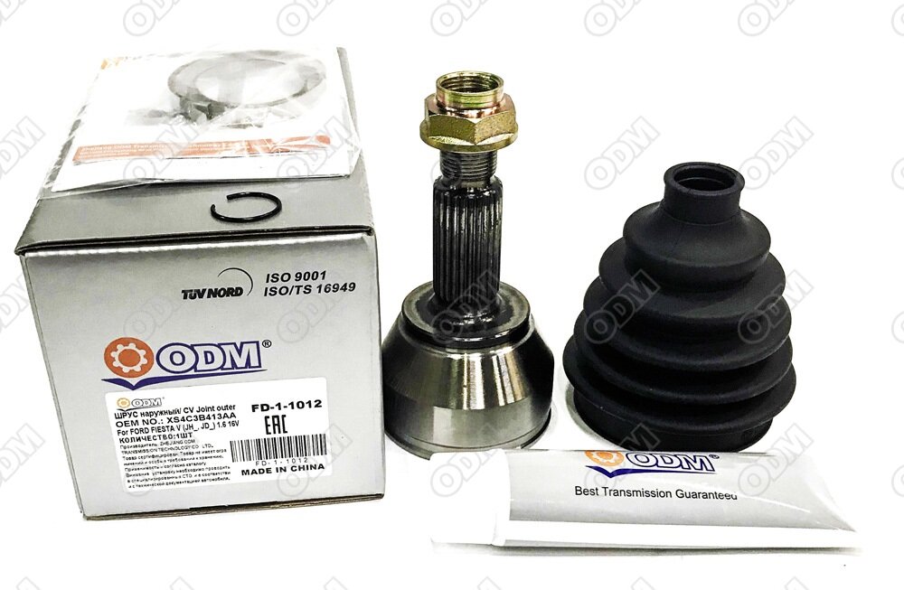 Шрус наружный FORD Fiesta хэтчбек V (JH_, JD_) 1.4 2001-2008, Fusion универсал (JU_) 1.4/1.6/1.25 (2 ODM-MULTIPARTS FD11012