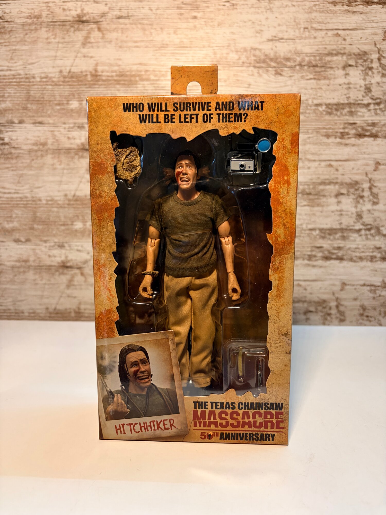 Фигурка Hitchhiker The Texas Chainsaw Massacre, 18 см , Техасская резня бензопилой, от Neca