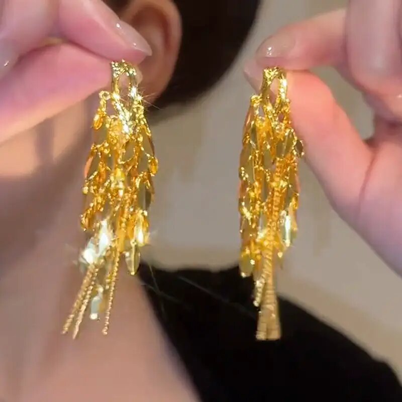 Серьги Далия