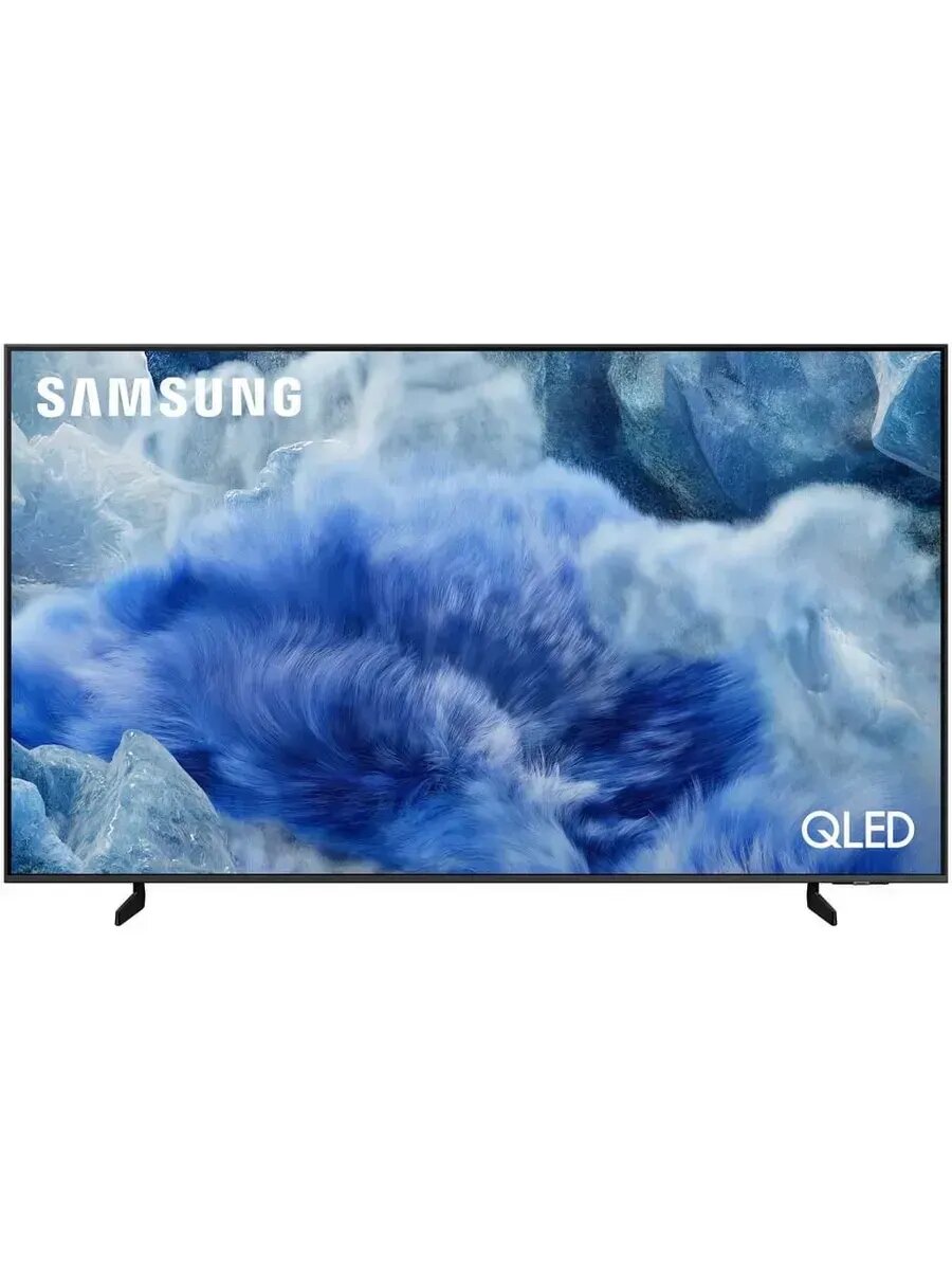 ЖК-телевизор Samsung QE55Q8FAAUXRU серебристый, 55" QLED Series 8 4K Ultra HD 120Hz DVB-T2 DVB-C DVB-S2