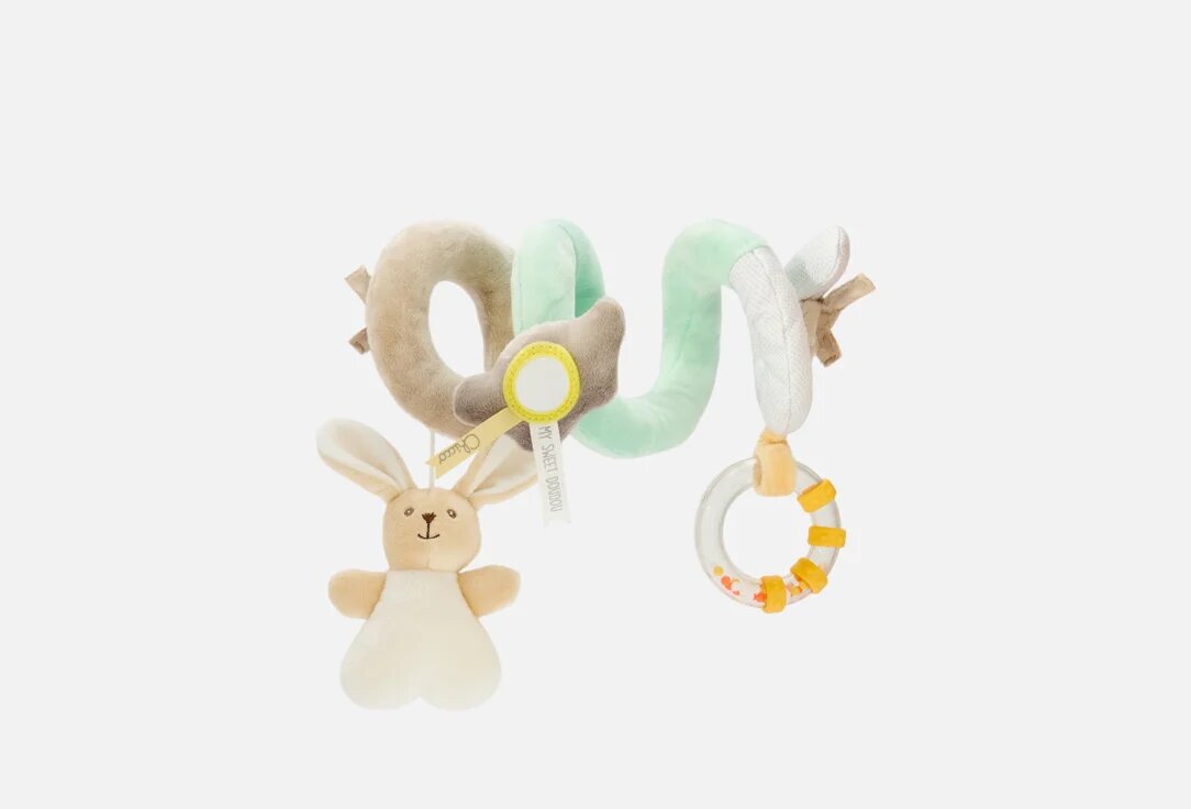 CHICCO My sweet activity spiral, 0+ Подвесная игрушка 1 шт