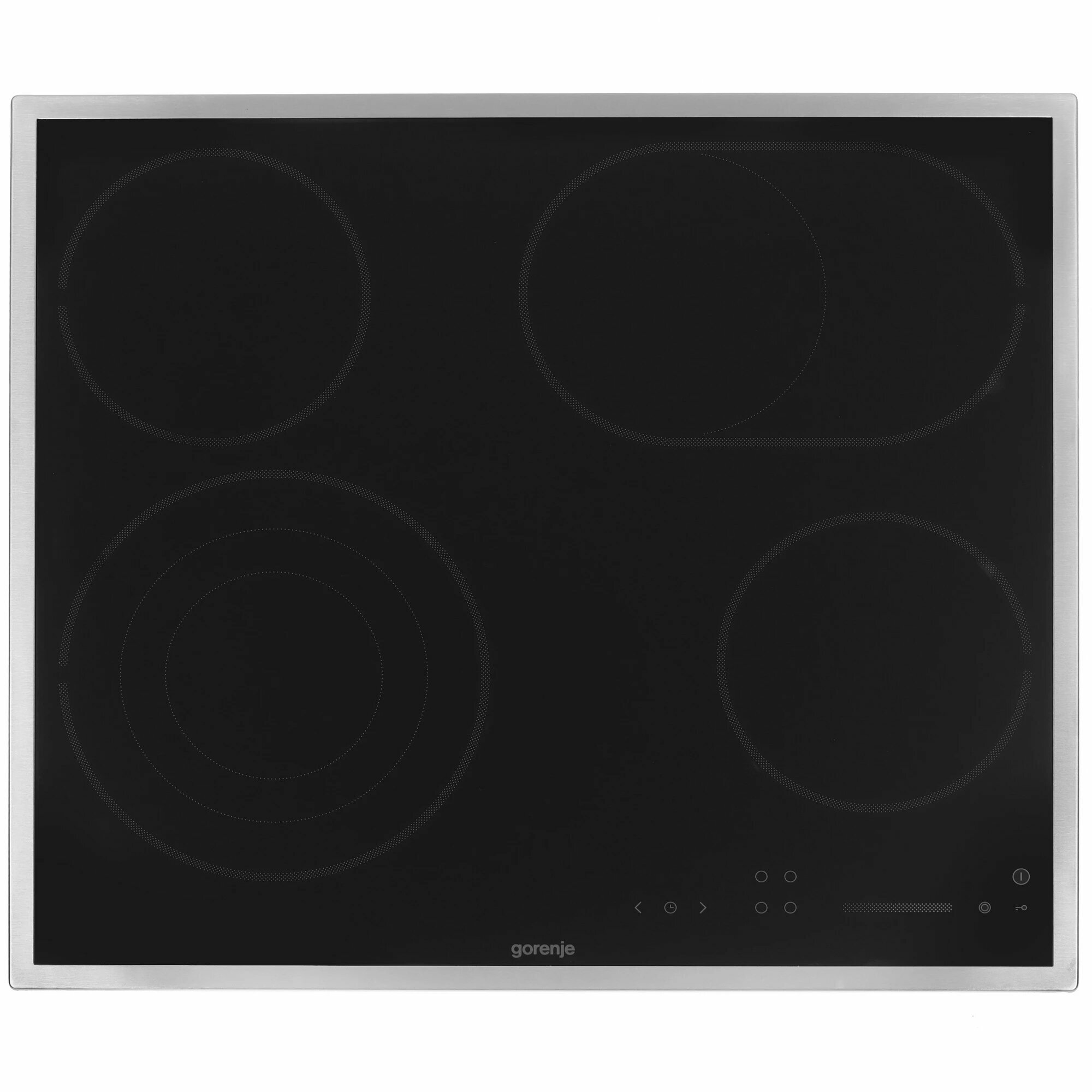 Электрическая варочная поверхность Gorenje ECS646BXE, черного цвета