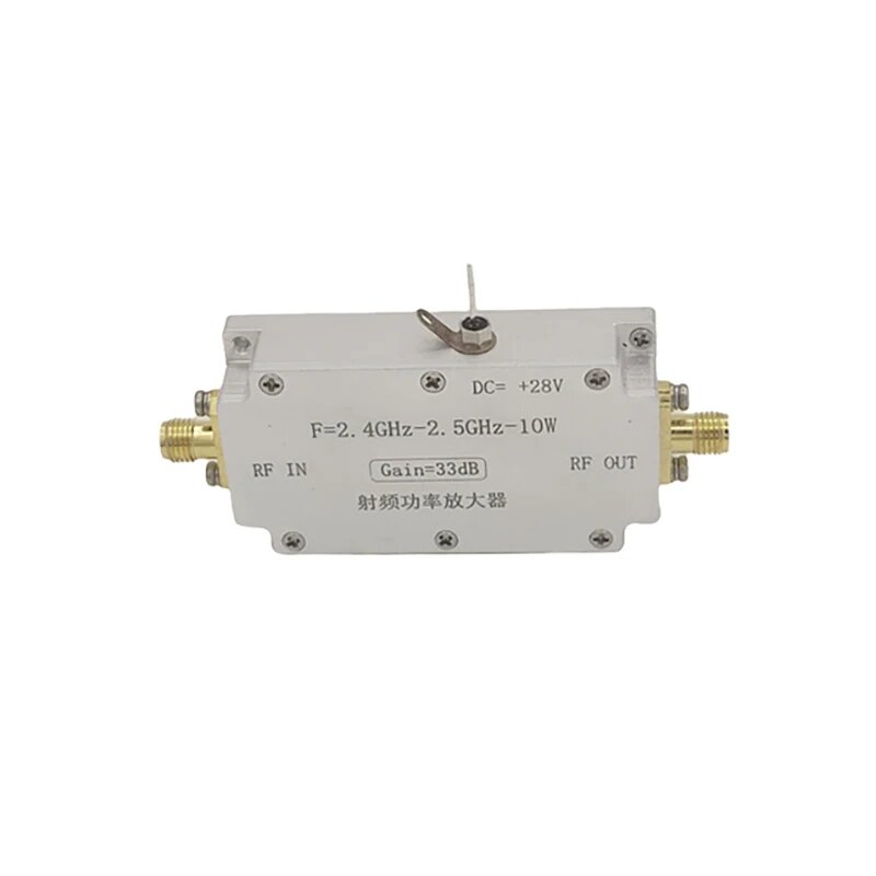 Усилитель RF 2.4-2.5ГГц 10Вт, Gain=33dB, DC=28V