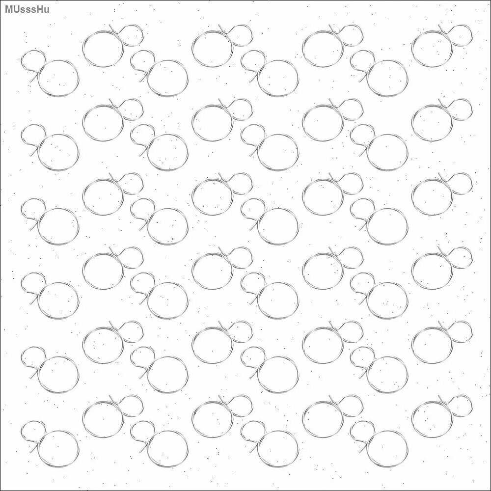 Крючок декоративный для украшений Silver