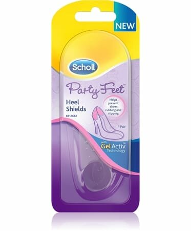 Гелевые подушечки для пяток scholl gelactiv party feet, 2 шт.