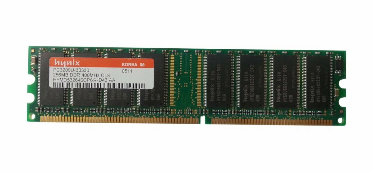 Оперативная память Hynix DDR 256Mb HYMD532646CP6R-D43