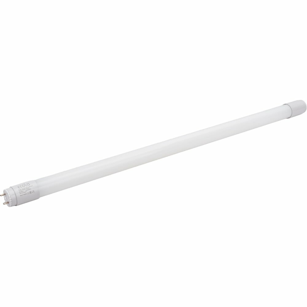 Светодиодная лампа Ecola T8 Premium G13 LED 12,5W 220V 4000K с повор. цоколями 605x28 упак. инд. цв./8/24 CT8V12ELB