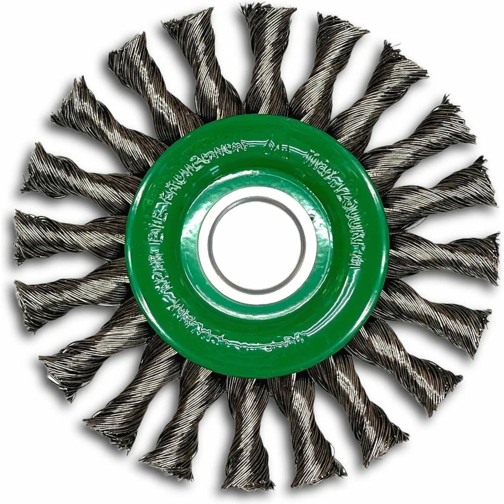 Щетка дисковая жгутовая Lessmann Д 125х14х22,2 х0,5мм, нерж 473811OP