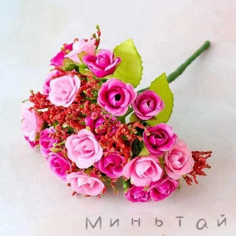 Стабилизированные цветы Пионовидная роза, 25 см