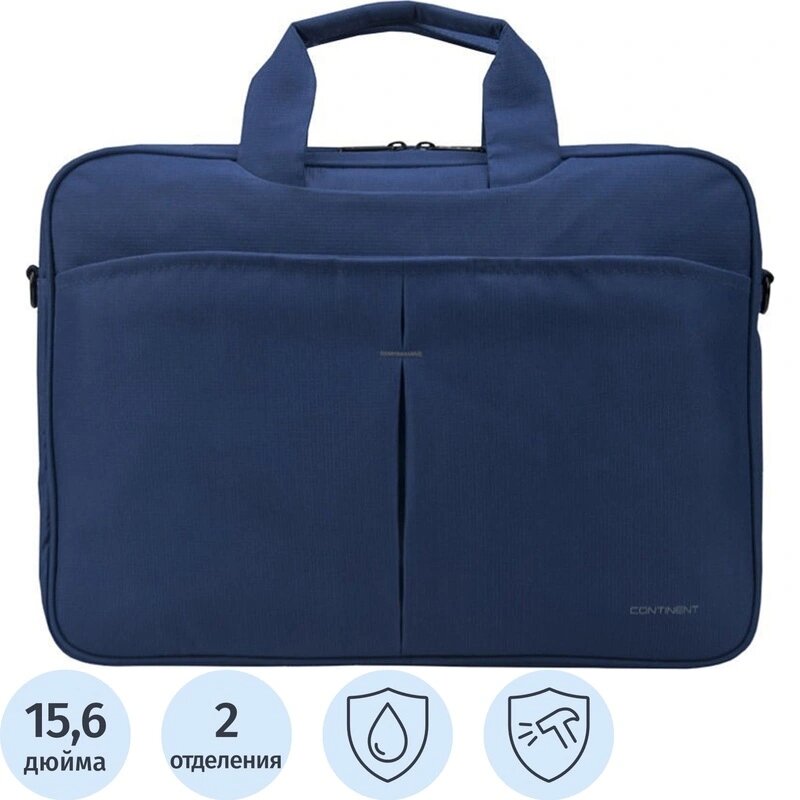 Сумка для ноутбука 15,6 Continent (Continent CC-012 Blue)
