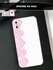 Чехол на Apple iPhone XS Max / Айфон XS Max с принтом Розовое кружево и горошек