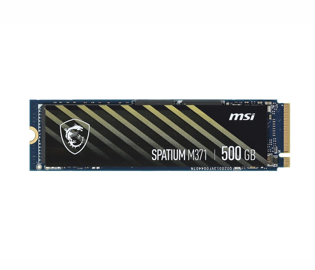 Накопитель SSD M.2 MSI SPATIUM M371 500ГБ