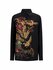 Рубашка ETRO Silk shirt with placed front print, размер 50