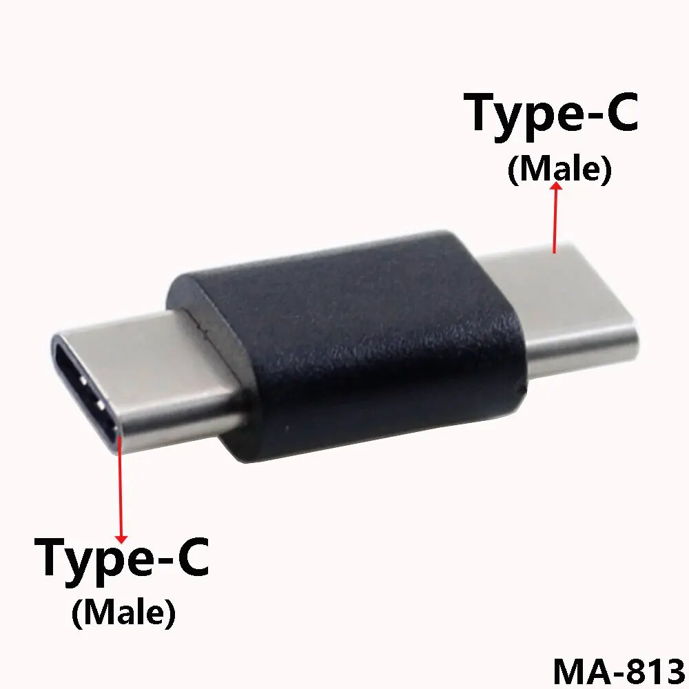Type-C адаптер male to male