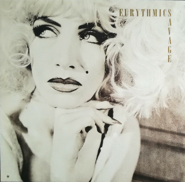Виниловая пластинка Eurythmics - Savage EU 1987 mint-mint- (редкая в отличном состоянии, с плакатом)