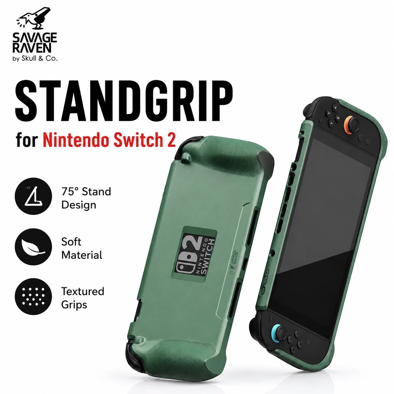 StandGrip для Nintendo Switch 2, EDC Case Bundle — фото 1
