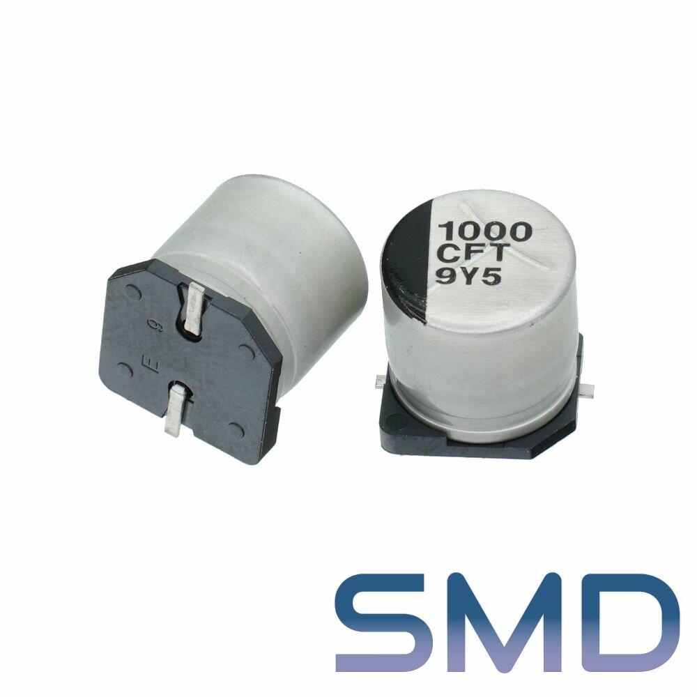 1000мкФ 16В / SMD / 10x10,5 / 105 С / конденсатор электролитический (3шт)