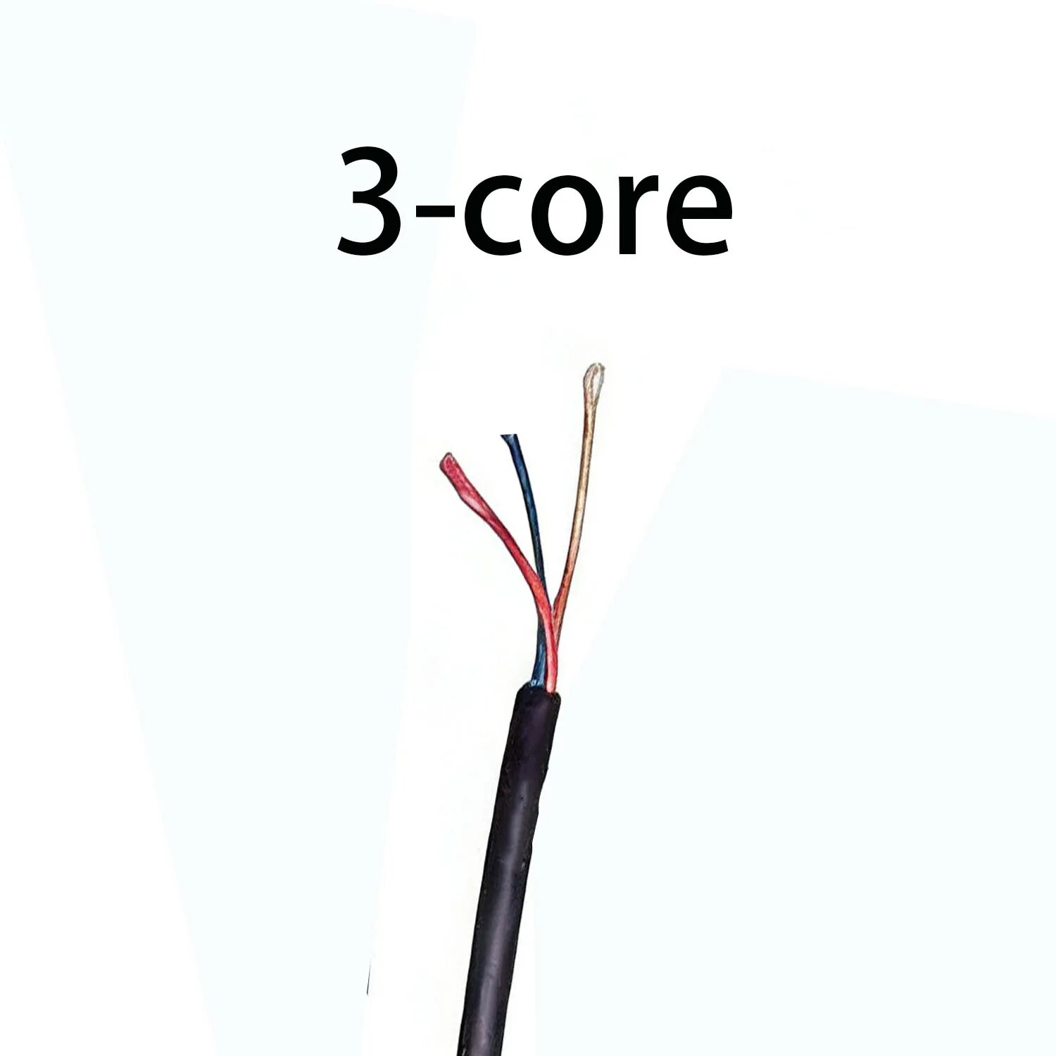 3-х жильный эмалированный провод 5м, OD 1.4mm