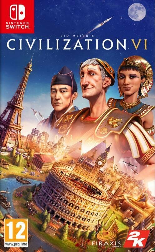 Игра Sid Meiers Civilization 6 (VI) Switch Русская Версия Картридж на Nintendo Switch
