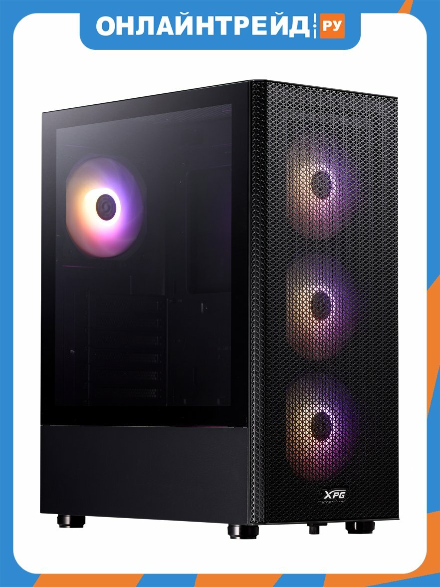 Корпус Xpg VALOR MESH C черный (VALORMESHC4VA-BKCWW)