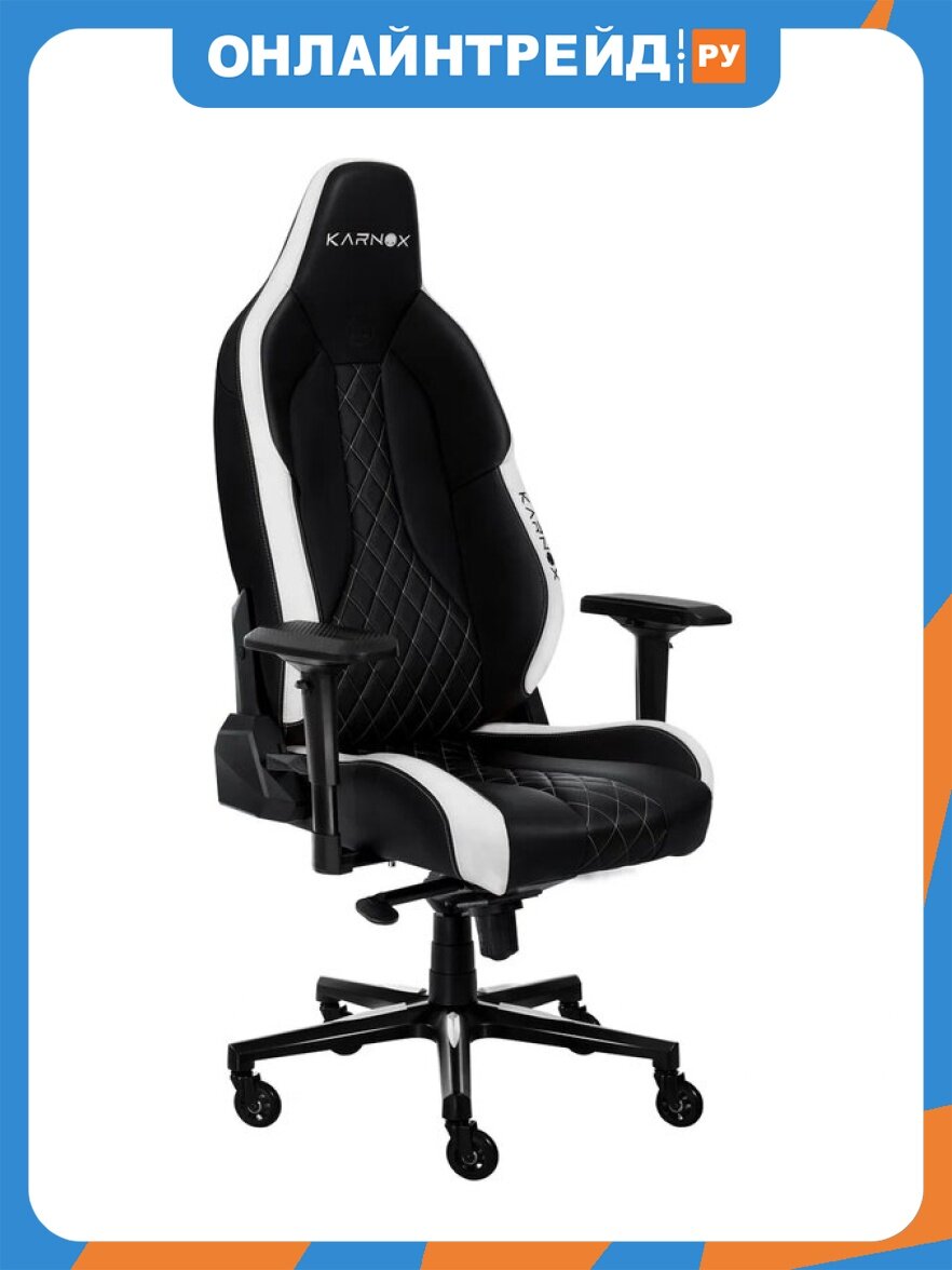 Кресло геймерское Karnox COMMANDER CR, белый