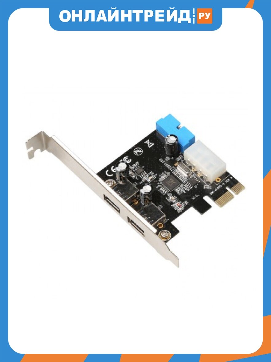 Контроллер PCIe Ks-is USB 3.0 x 2 + 1