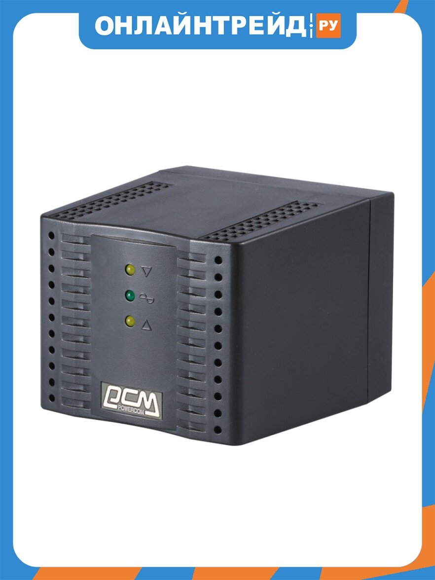 Стабилизатор напряжения Powercom Tap-Change TCA-2000 Black