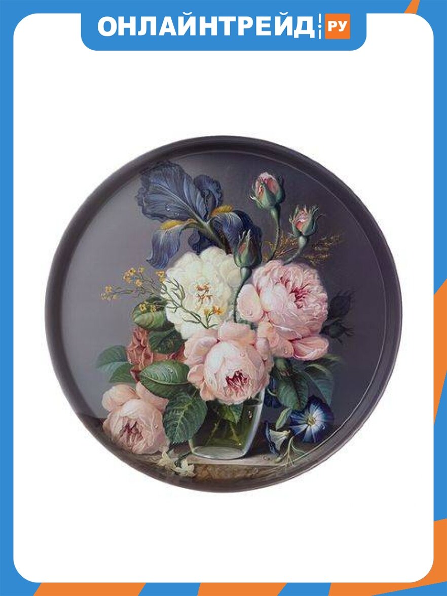 Поднос сервировочный Agness "still life" 33х2,1 см.