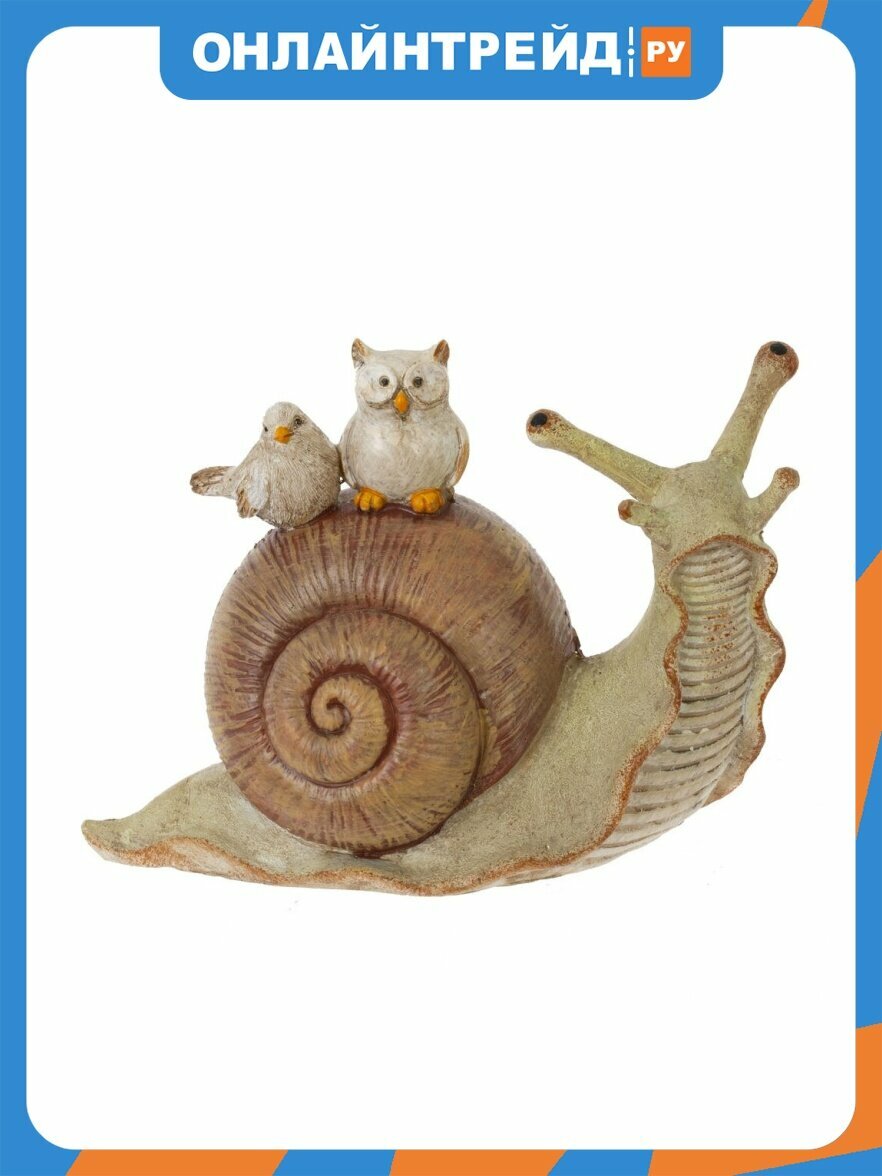 Фигурка декоративная Remeco Collection "Улитка " 14,5х7х10,5 см