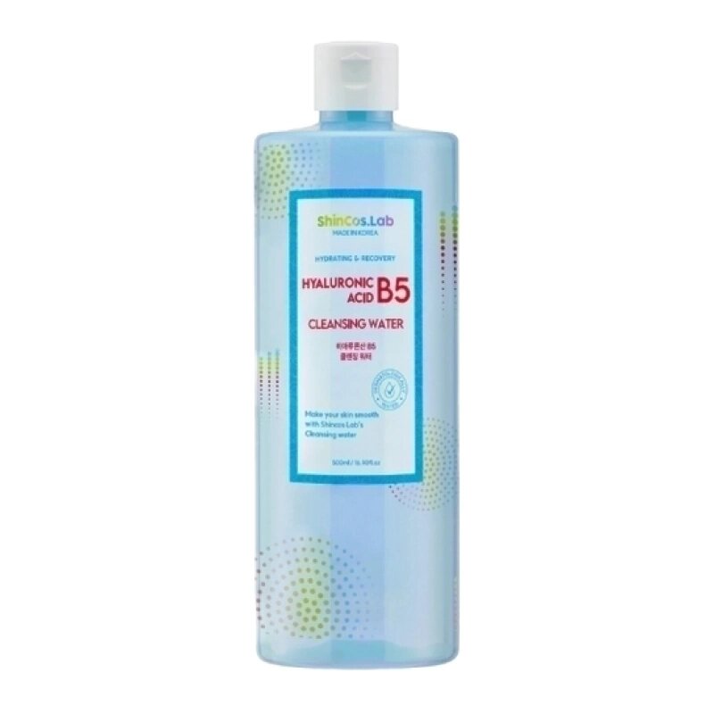 ShinCos.Lab Hyaluronic Acid B5 Cleansing Water Мицеллярная вода с гиалуроновой кислотой и экстрактами фруктов