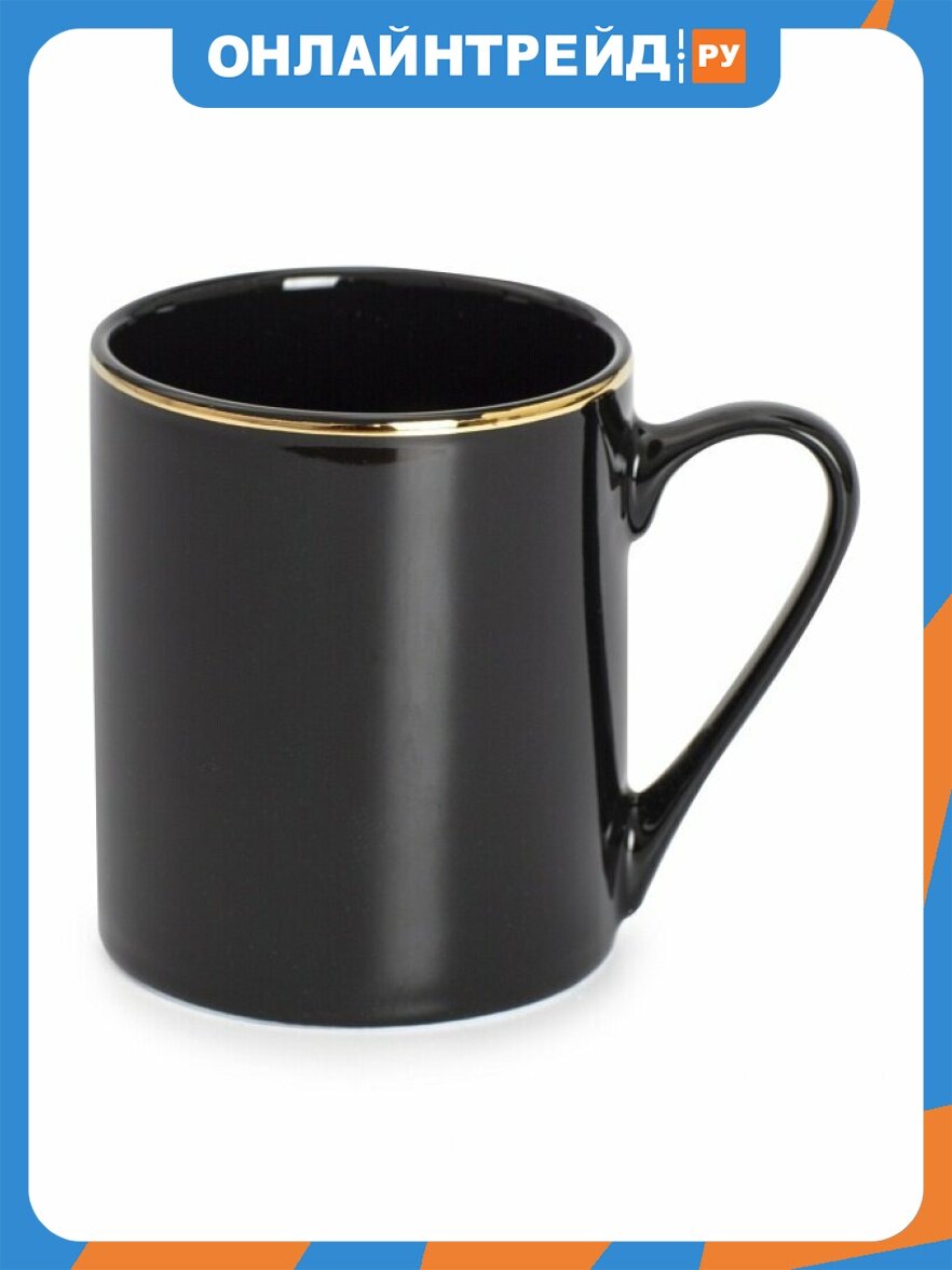 Кружка Domenik BLACK GOLD 330 мл. DM3014-1